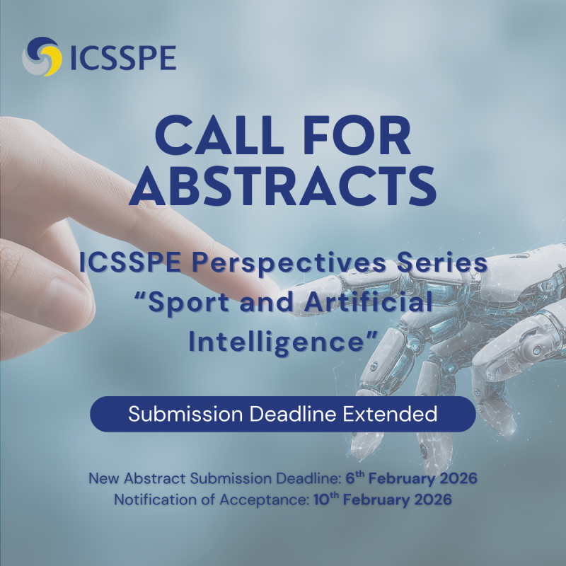 Call for Abstracts: ICSSPE Perspectives Series, Volume 17 ...
